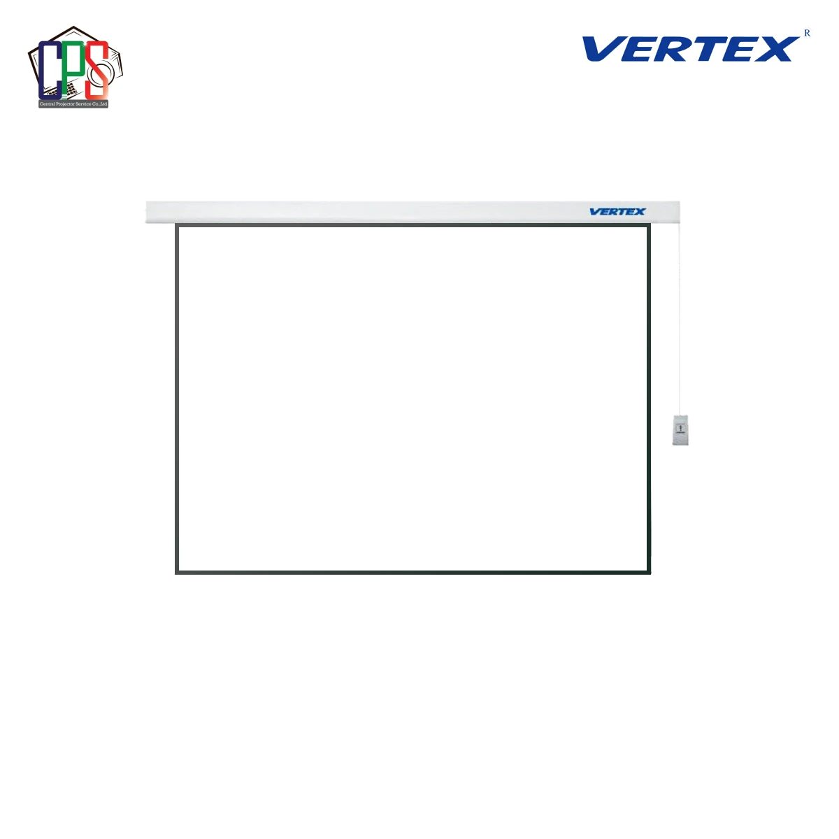 จอมอเตอร์ไฟฟ้า Vertex Motorized Screen 180" (4:3) - Central Projector ...