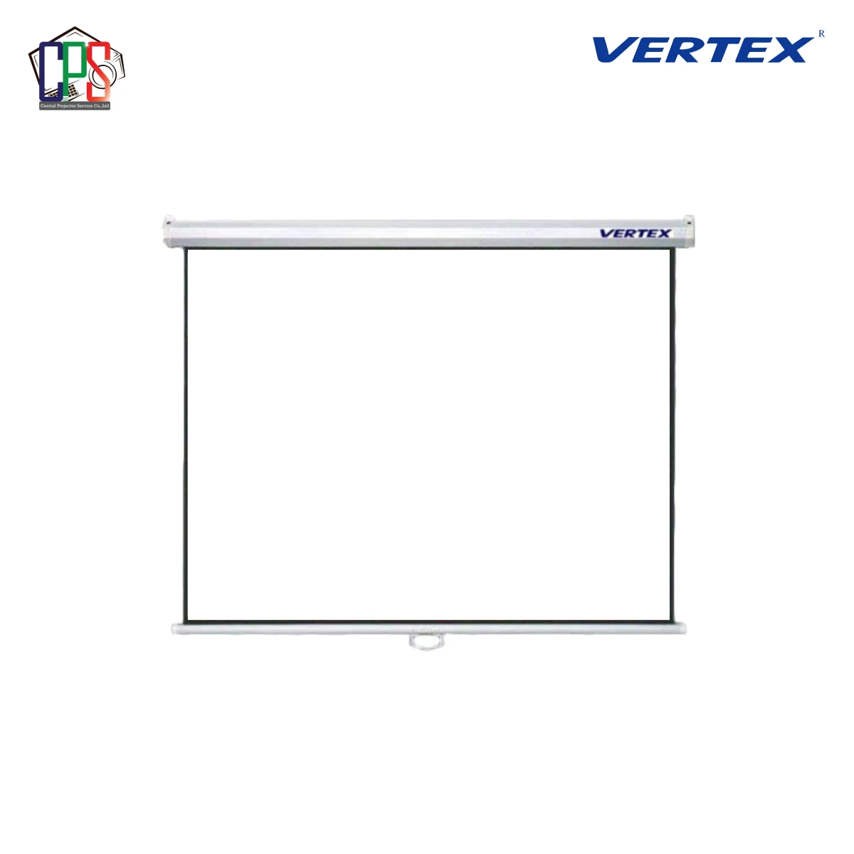 จอแขวนมือดึง Vertex Wall Screen 120" (4:3) - Central Projector Service